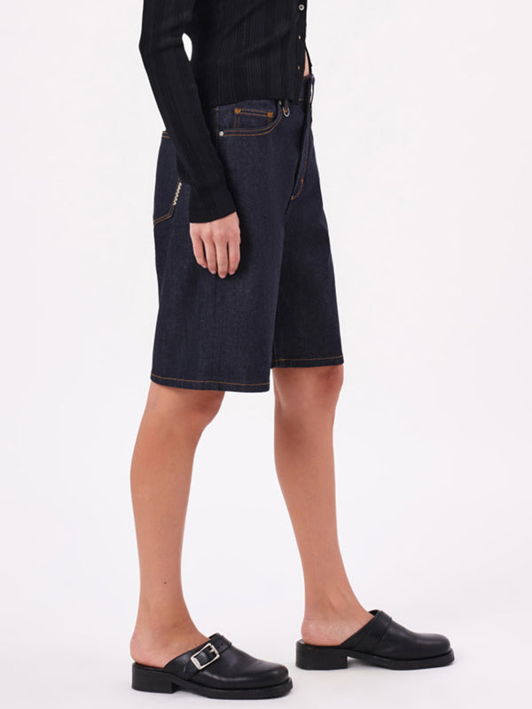 Neuw Phoebe Short Resonate Raw Indigo | Glue Store