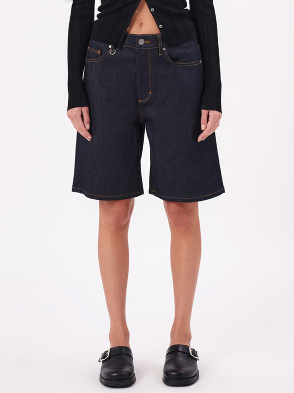 Neuw Phoebe Short Resonate Raw Indigo | Glue Store