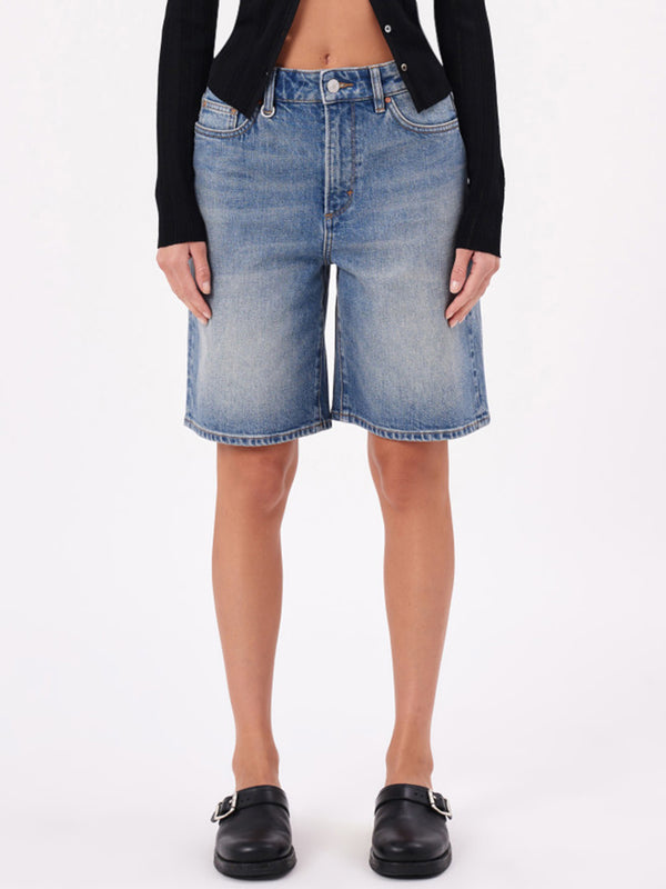 Neuw Phoebe Short Vision Mid Vintage Indigo | Glue Store
