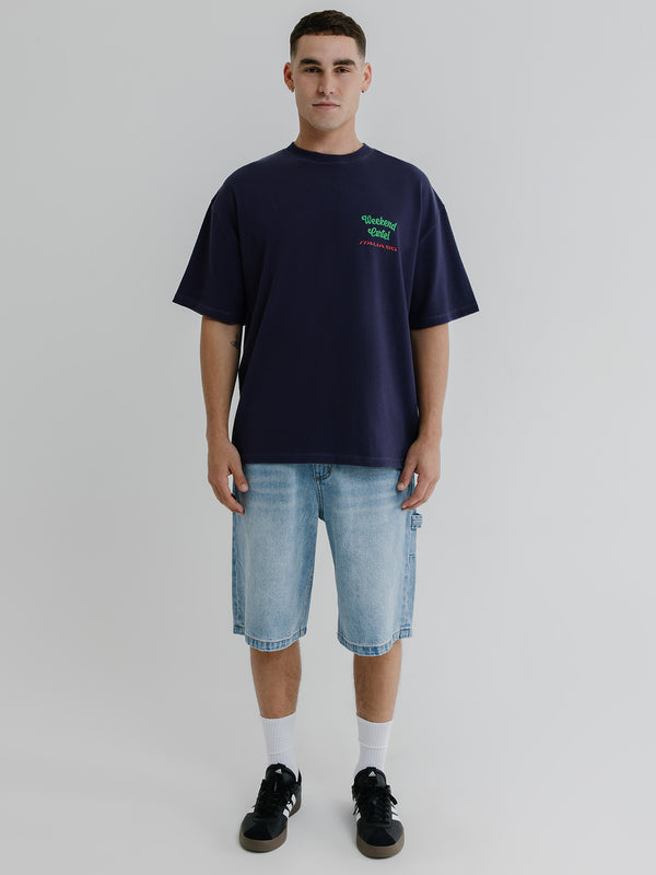 Thrills Big Slacker Lifted Embro Shorts | Glue Store