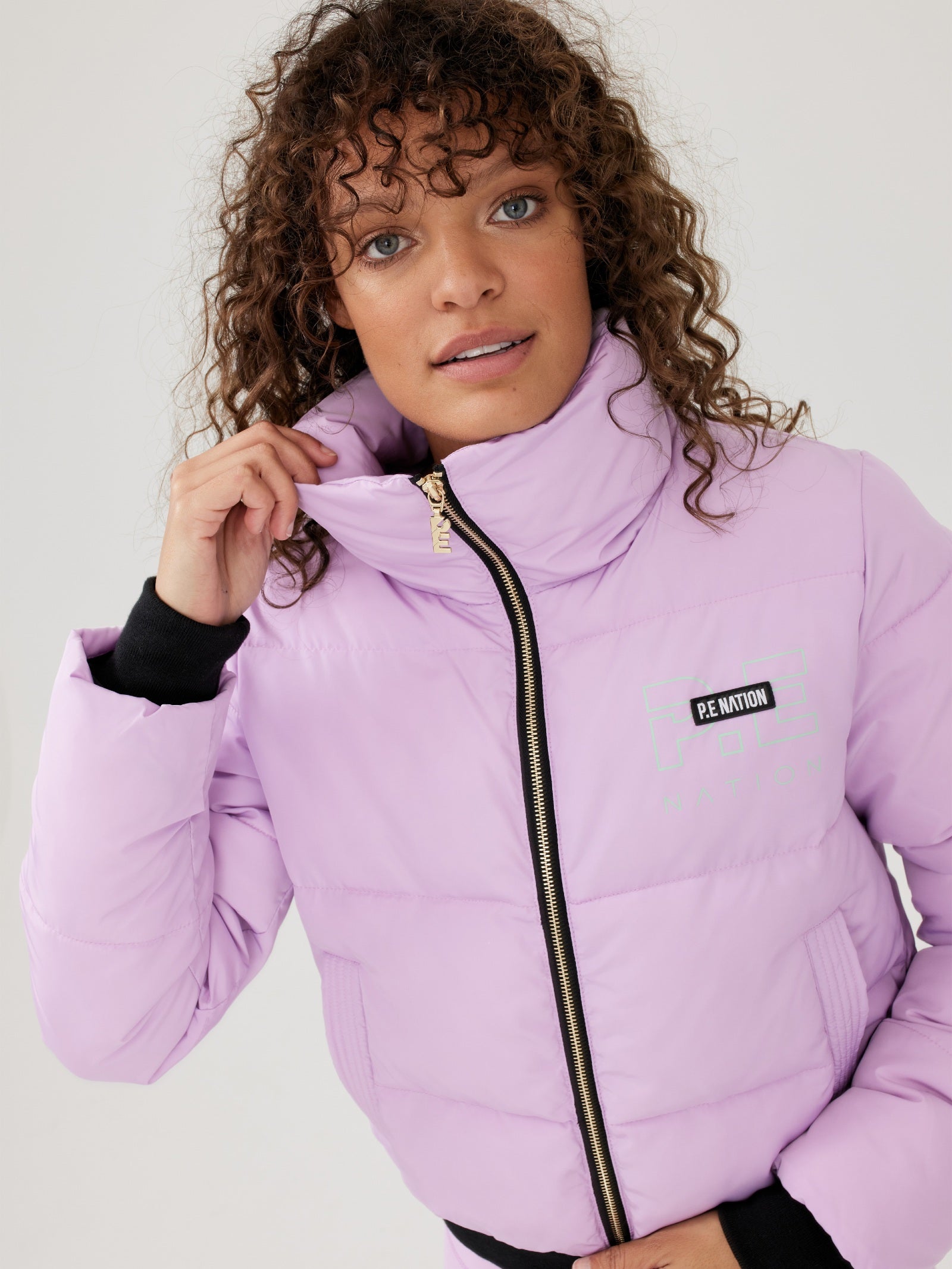 Pe Nation Ramp Run Puffer Jacket Orchid Bou | Glue Store