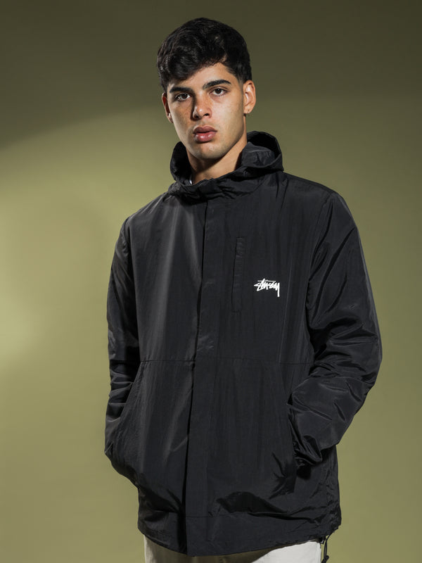 Stussy Stock Taslon Jacket Black | Glue Store