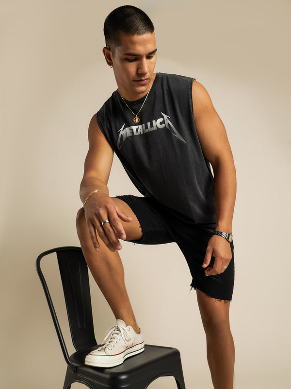 Sunnyville Metallica Muscle T-Shirt | Glue Store