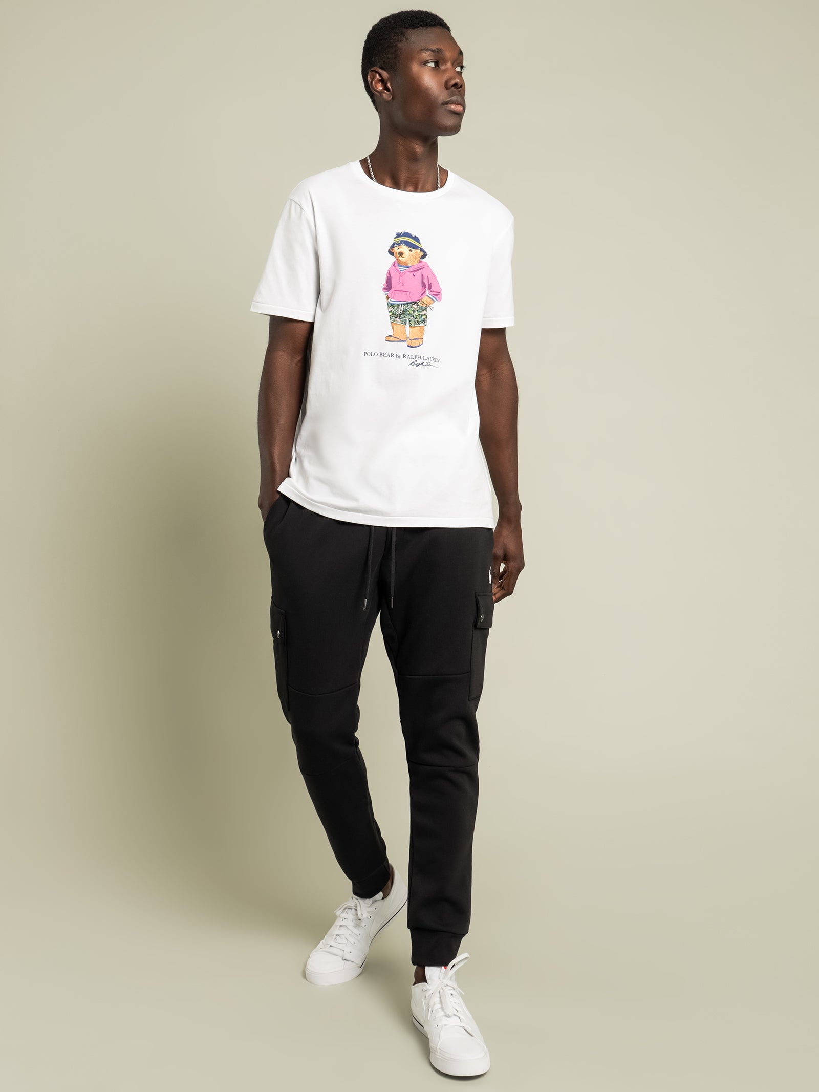 Polo Ralph Lauren Graphic Crew Neck T-Shirt White