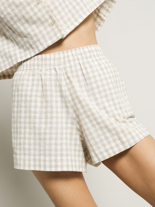 Nude Lucy Clive Short Check | Glue Store