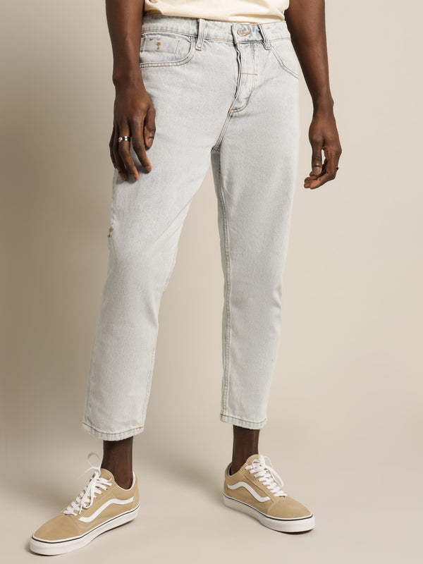 Thrills Chopped Denim Jean Light Blue | Glue Store