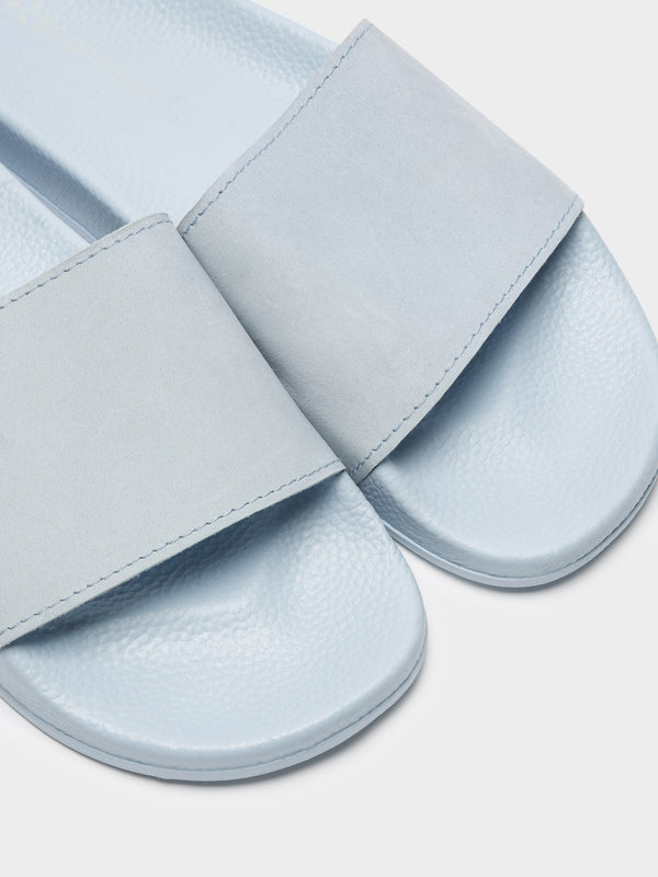 Superga Womens 1908 Slides W7K Blue Lt | Glue Store
