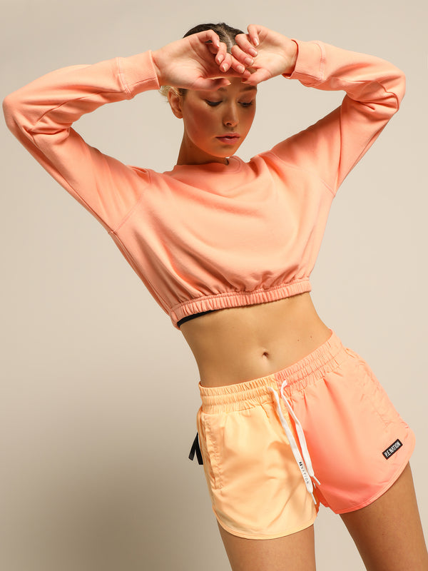 Pe Nation Clubhouse Sweater Soft Fiery | Glue Store