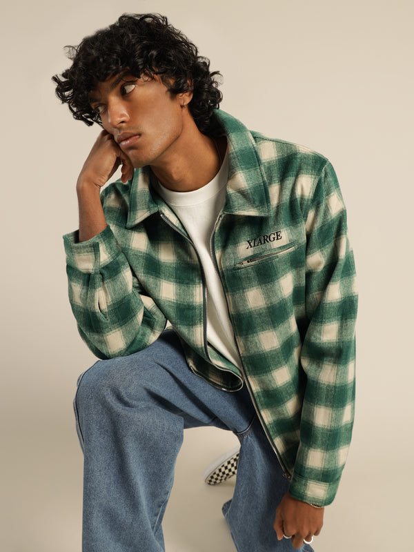 Xlarge Slash Jacket Green | Glue Store