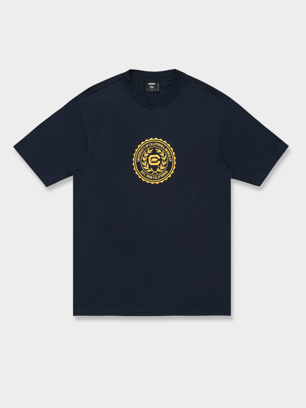 UC Berkeley Emblem T-Shirt in Navy Blue - Glue Store