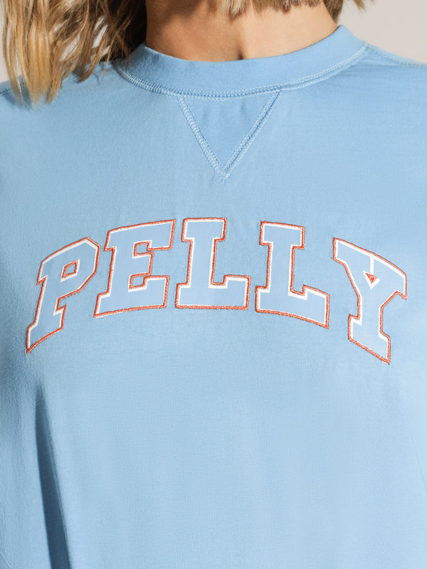 Ena Pelly Collegiate Pelly T-Shirt Blue | Glue Store