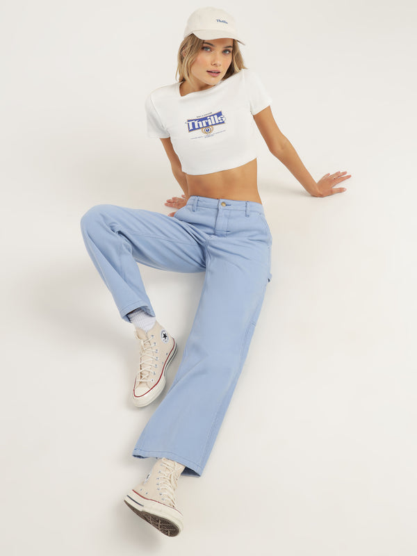 Thrills Low Carpenter Pants Powder Blue | Glue Store