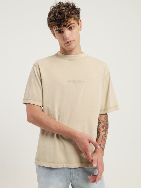 Article One Tonal Logo T-Shirt Honey | Glue Store