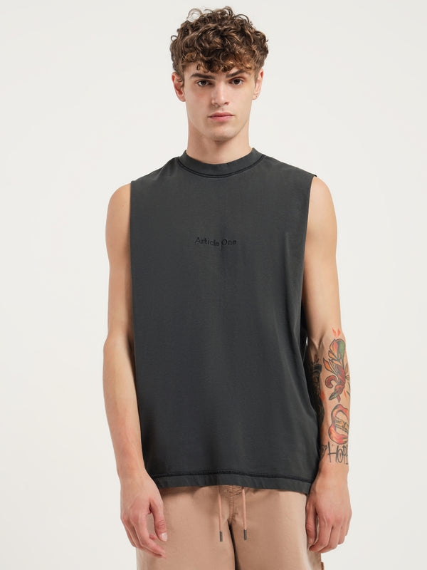 Article One Tonal Logo Muscle Coal | Glue Store