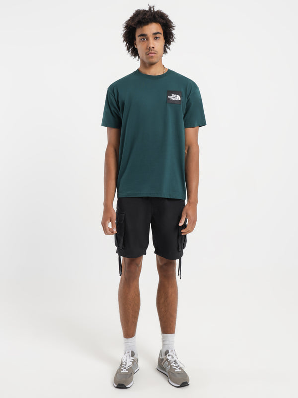 The North Face SS Heavyweight Box T-Shirt Green | Glue Store