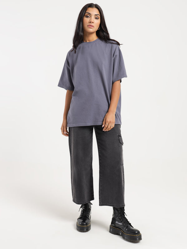 Beyond Her Andy Oversized T-Shirt Slate | Glue Store