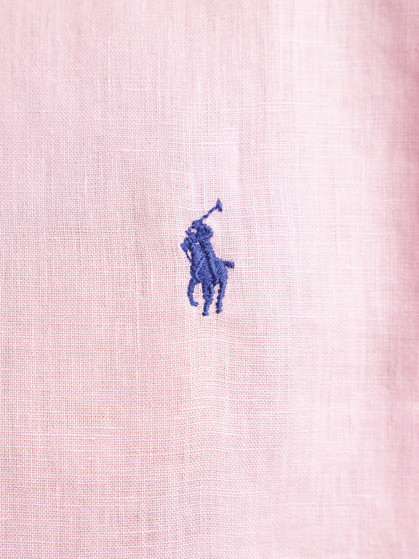 Polo Ralph Lauren Long Sleeve Sport Button Up Shirt Pink
