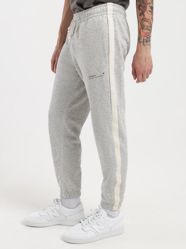 New Balance NB Athletics Undyed Trackpants Grey | Glue Store