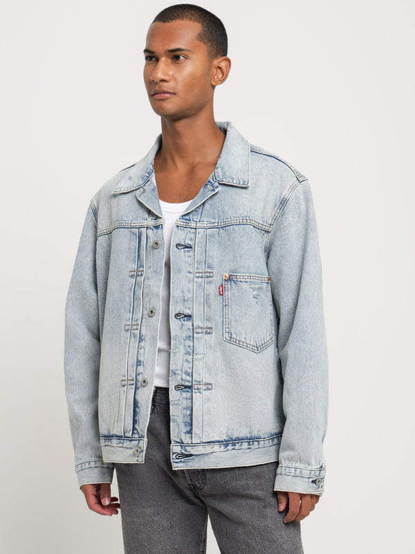 Levis Type 1 Trucker Denim Jacket Denim | Glue Store