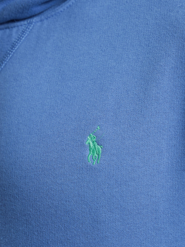 Polo Ralph Lauren Classic Popover Hoodie Blue | Glue Store