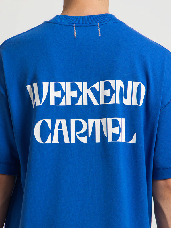 Weekend Cartel Ringleader T-Shirt Azure | Glue Store