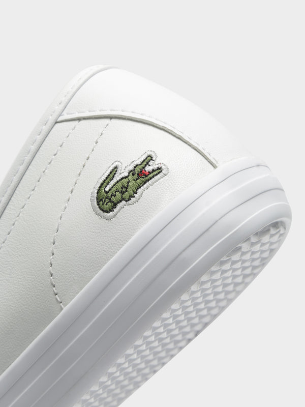 Lacoste Womens Ziane Chunky Sneakers White/White