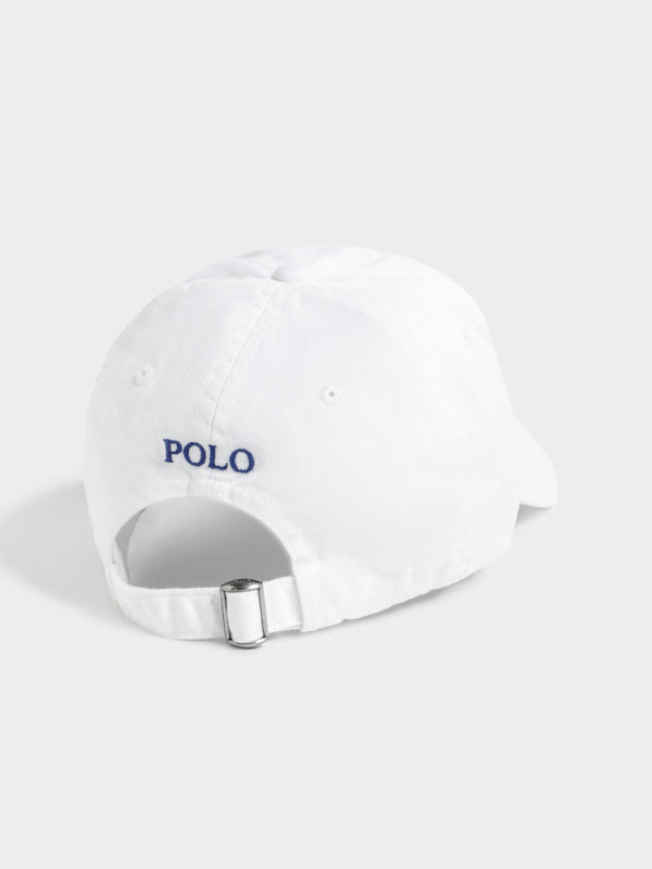 Polo Ralph Lauren Classic Sport Cap White | Glue Store
