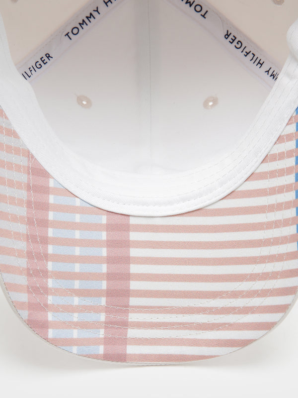 Tommy Hilfiger Iconic Metal Logo Cap White | Glue Store
