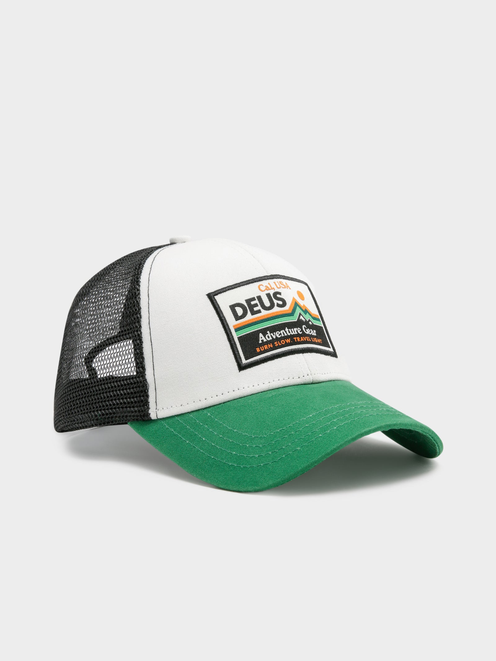 Deus Polar Trucker Cap Green | Glue Store