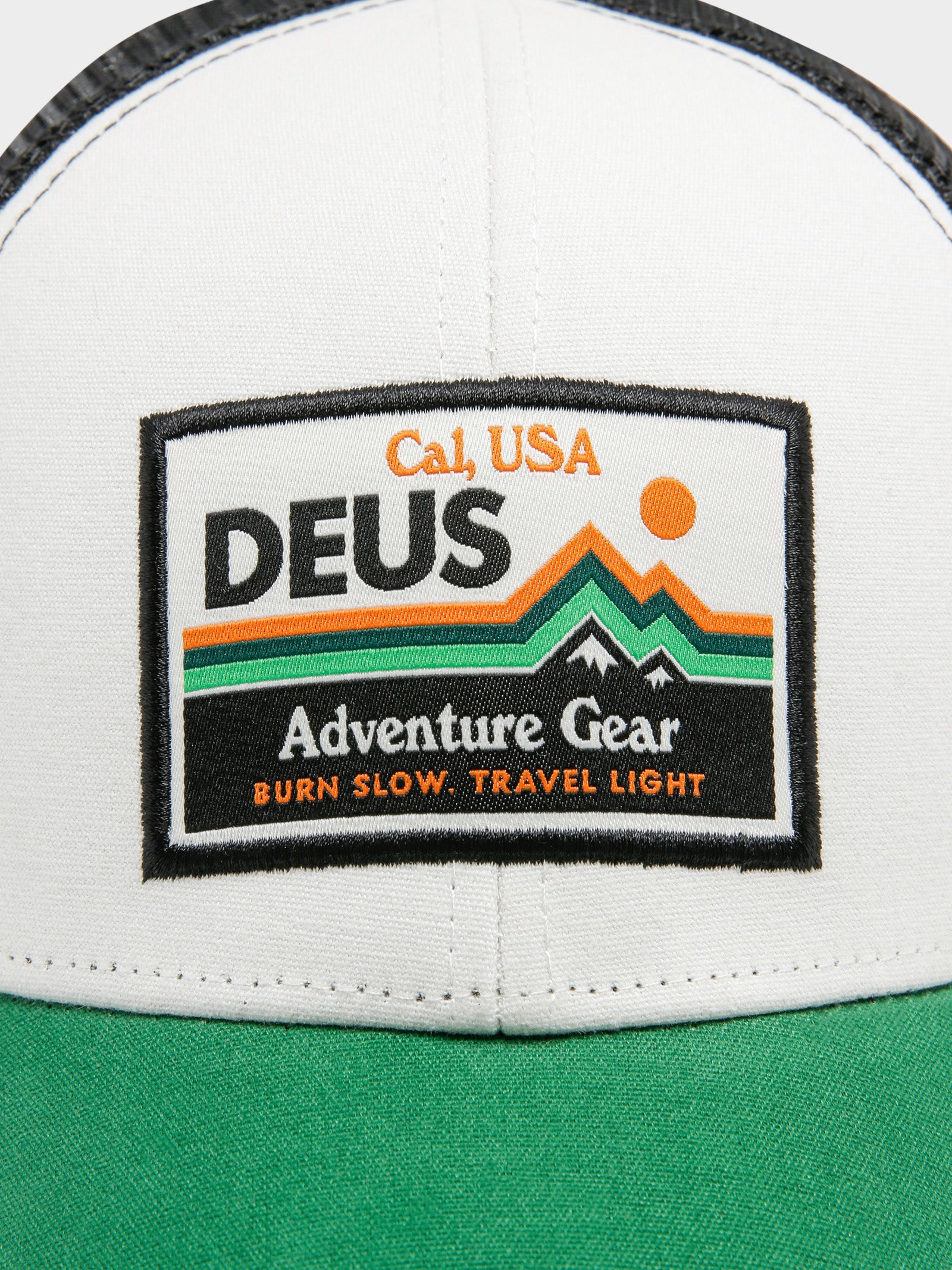 Deus Polar Trucker Cap Green | Glue Store
