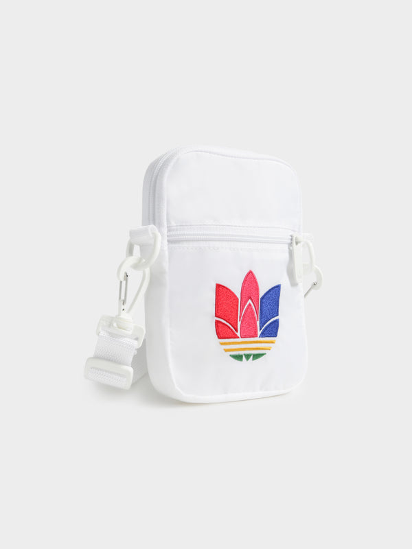 Adidas Trefoil Festival Bag in White White | Glue Store