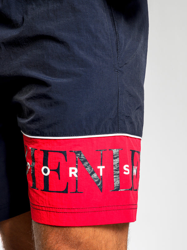 Henleys Wade Swim Short Navy | Glue Store