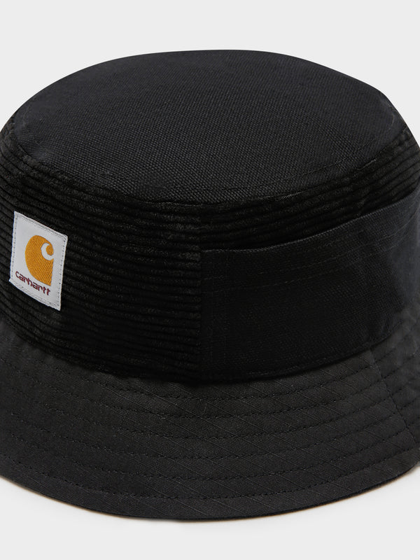 Carhartt Wip Medley Bucket Hat Black | Glue Store