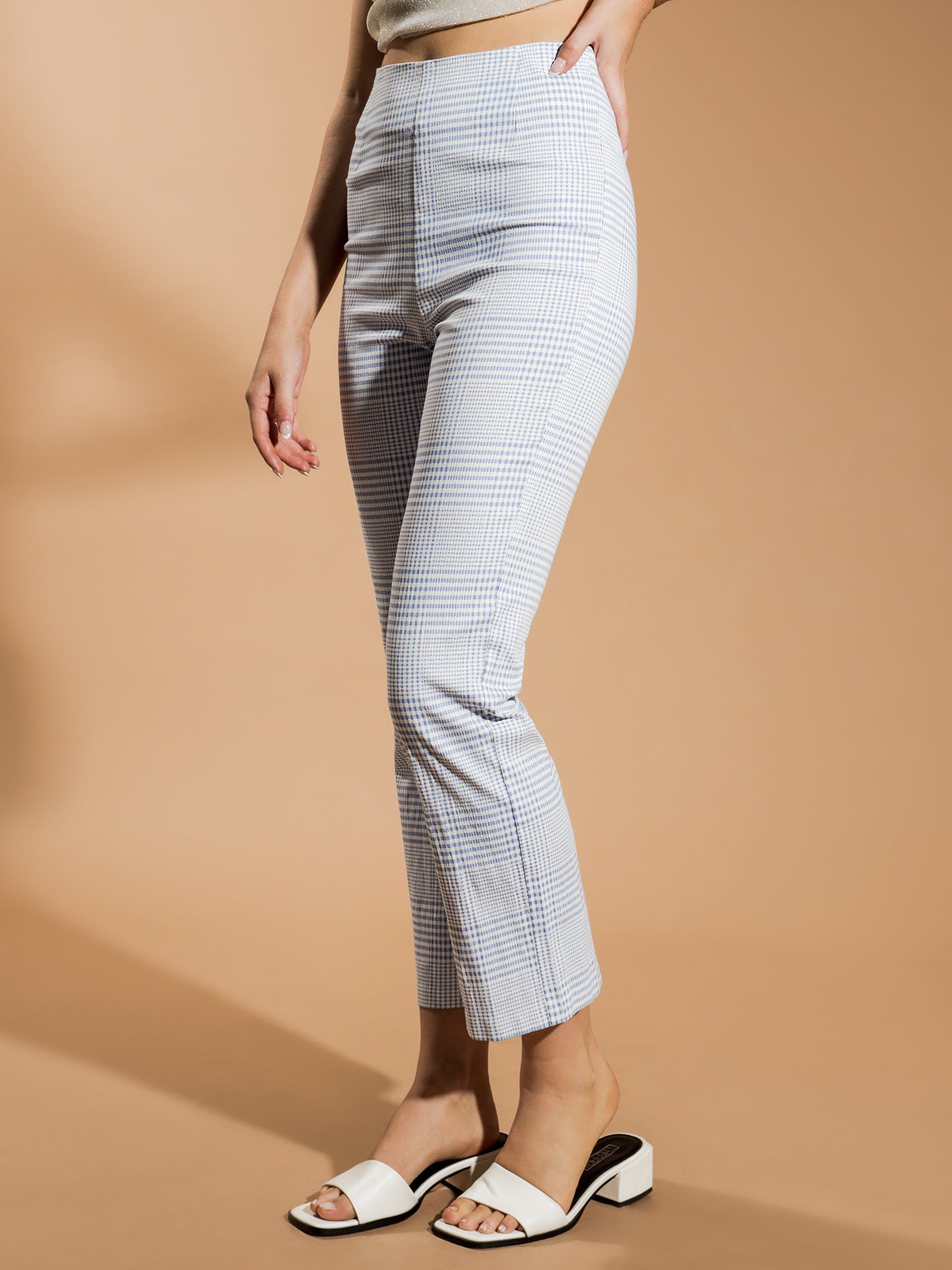 First Mse Cher Check Pants Check | Glue Store