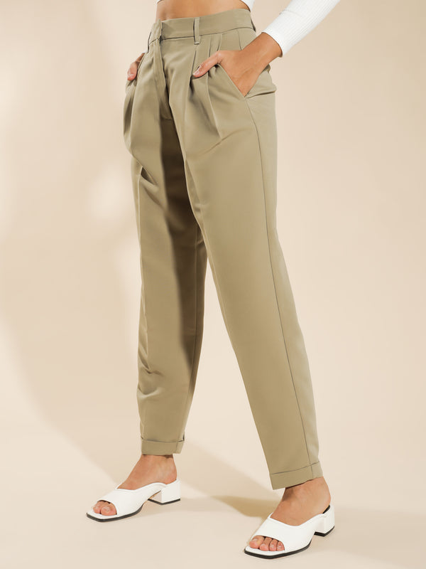 First Mse Rae Pant Khaki | Glue Store