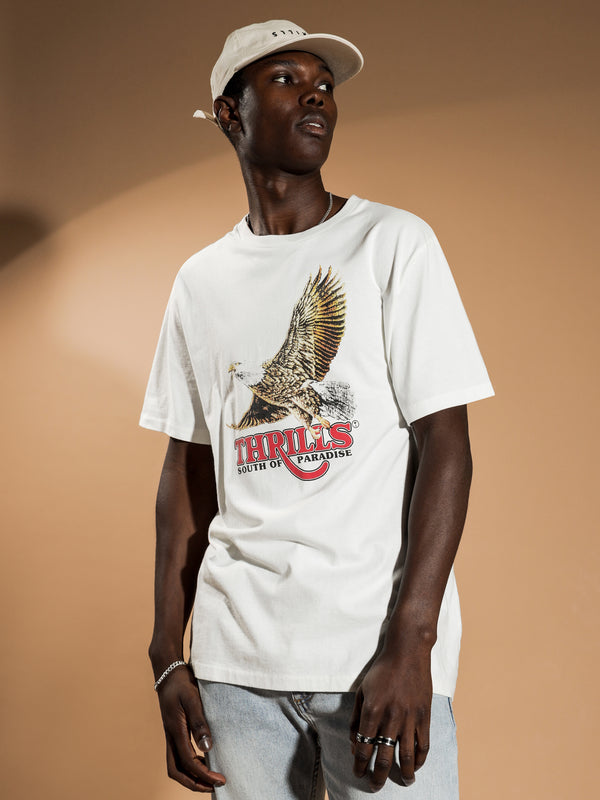 Victory Merch T-Shirt in White - Glue Store