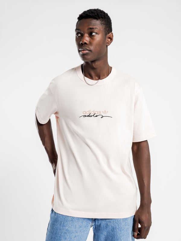 Adidas R.Y.V. Graphic T-Shirt in Pink Pink | Glue Store