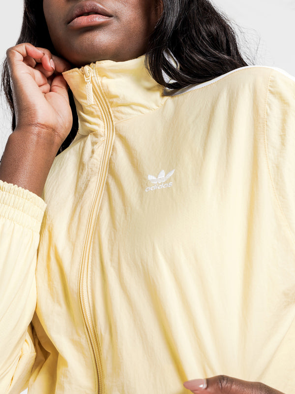 Adidas Nylon Track Jacket Yellow | Glue Store