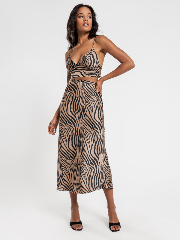 First Mse Leonie Bustier Top Zebra | Glue Store