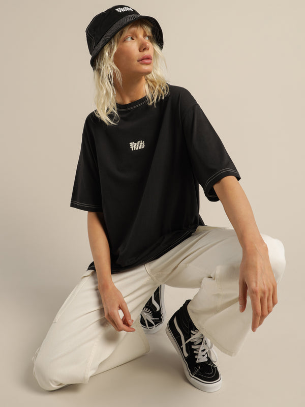 Thrills Infinite Thrills Box T-Shirt Washed Black