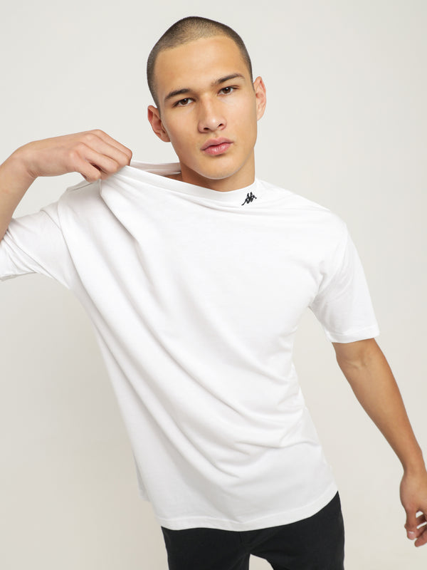 Kappa Authentic Tigran T-Shirt 001 White | Glue Store
