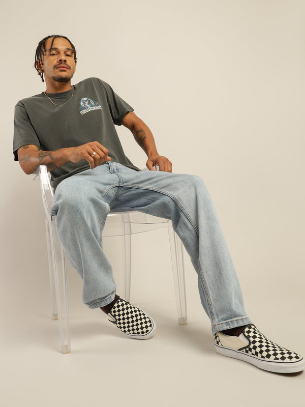 Thrills Slacker Jeans Light Blue | Glue Store