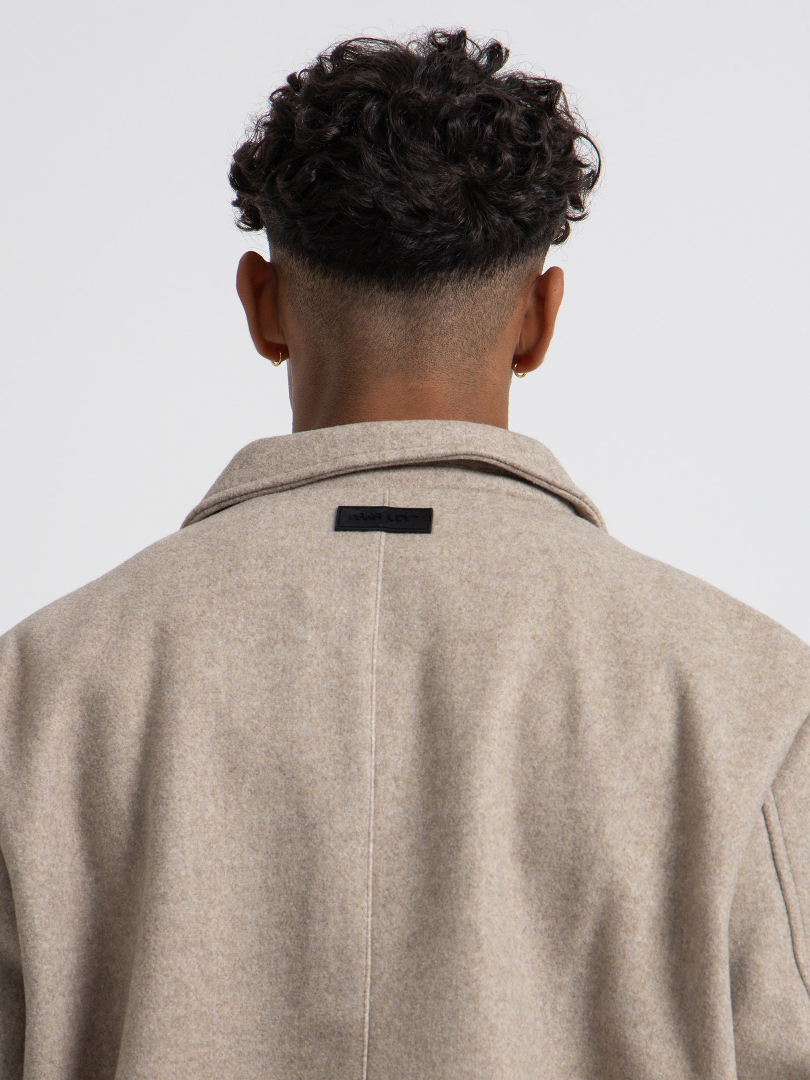 The Butler Coat in Beige - Glue Store