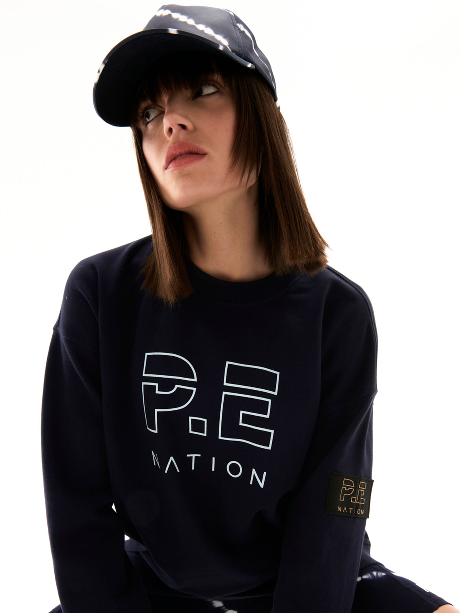 Pe Nation Heads Up Sweat Black | Glue Store