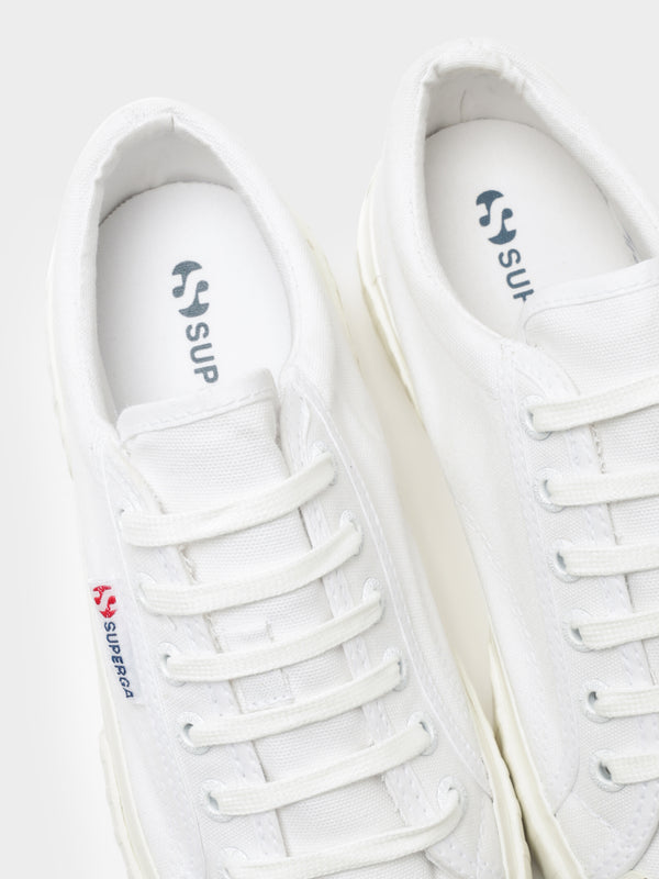 Superga Womens 2631 Stripe Platform Sneaker