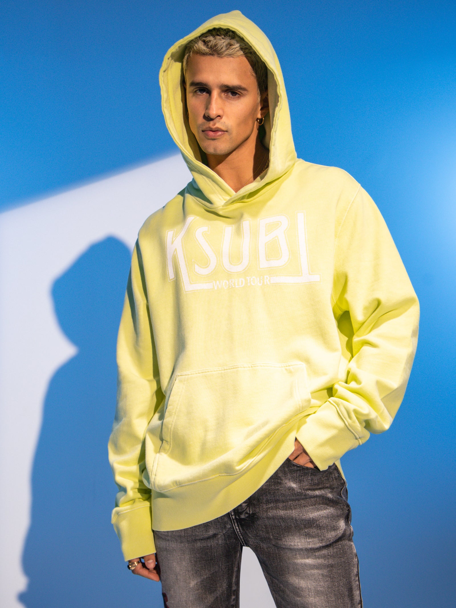 Ksubi Ticket Kash Hoodie Green | Glue Store