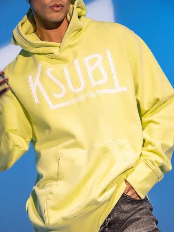 Ksubi Ticket Kash Hoodie Green | Glue Store