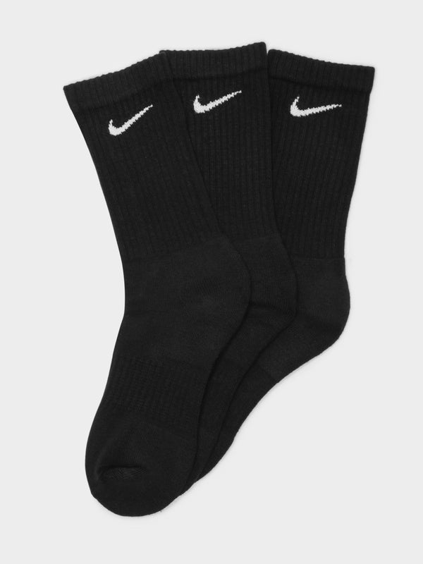 Nike 3 Pairs of Everyday Cushioned Training Crew Socks