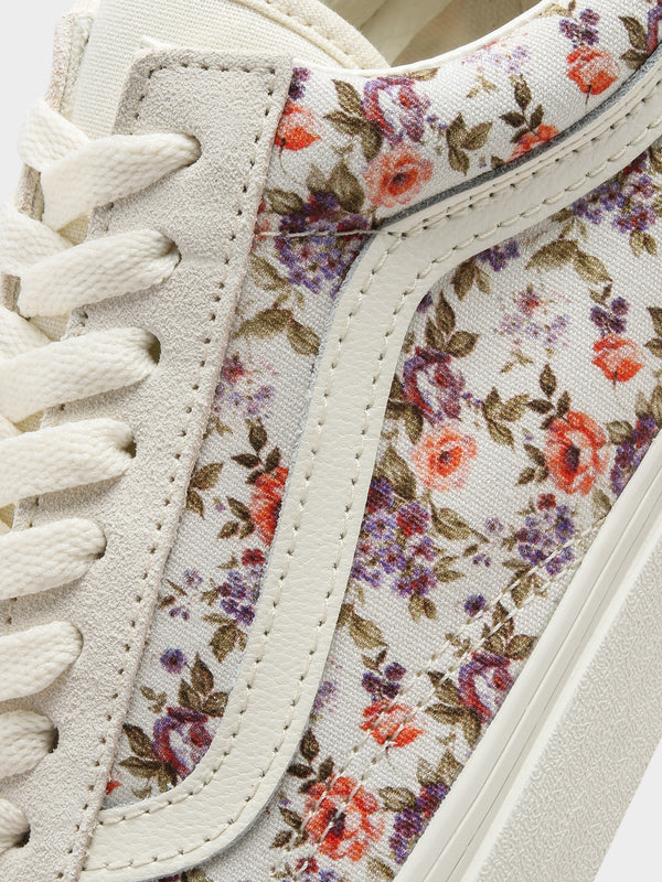 Vans Womens Old Skool Vintage Floral Sneakers Print