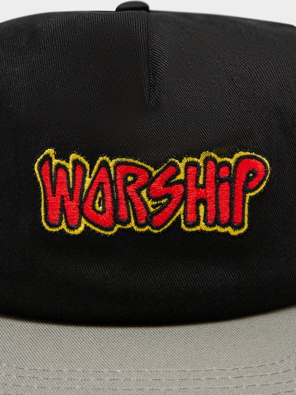 Chewed Hat in Washed Black - Glue Store